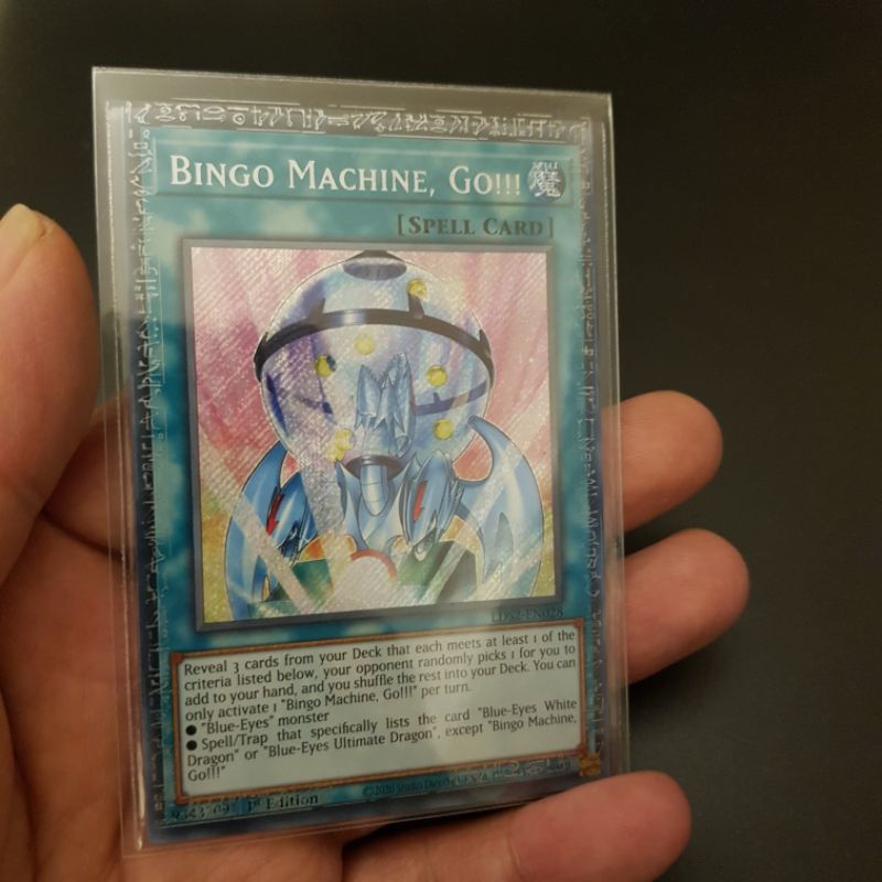 Lá thẻ bài Bingo Machine, Go!!! - LDS2-EN028 - Secret Rare 1st Edition ...
