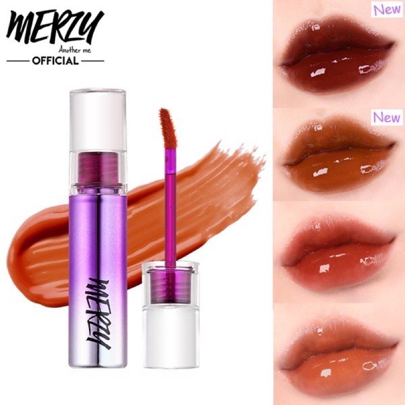 Son Tint Bóng Merzy Aurora Dewy Tint | Shopee Việt Nam