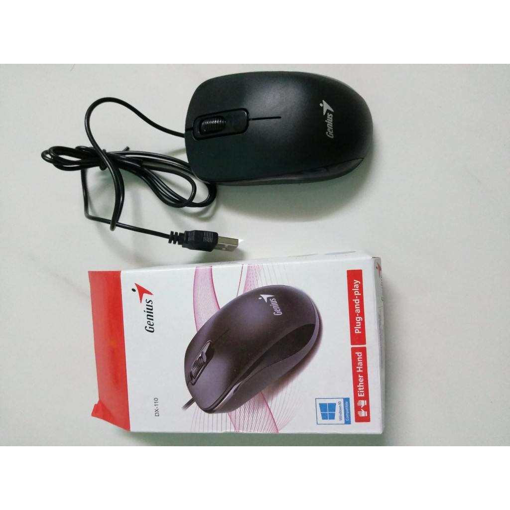 Chuột dây Genius 110 chính hãng - bảo hành 3 tháng | Shopee Việt Nam