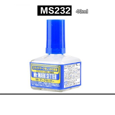 MR. MARK SETTER MS 232 - Keo làm mềm và dán decal mô hình 4973028518382 ...