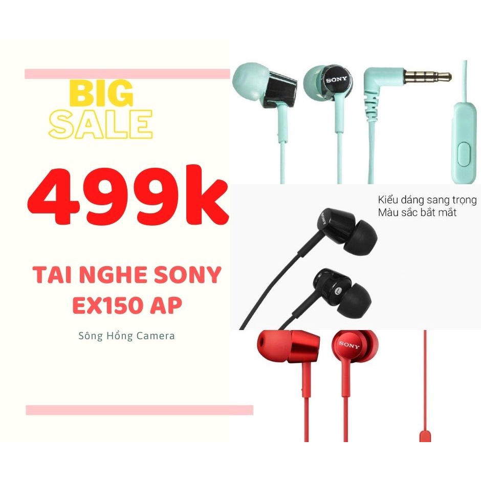 Tai nghe sony MDR EX150AP | Shopee Việt Nam