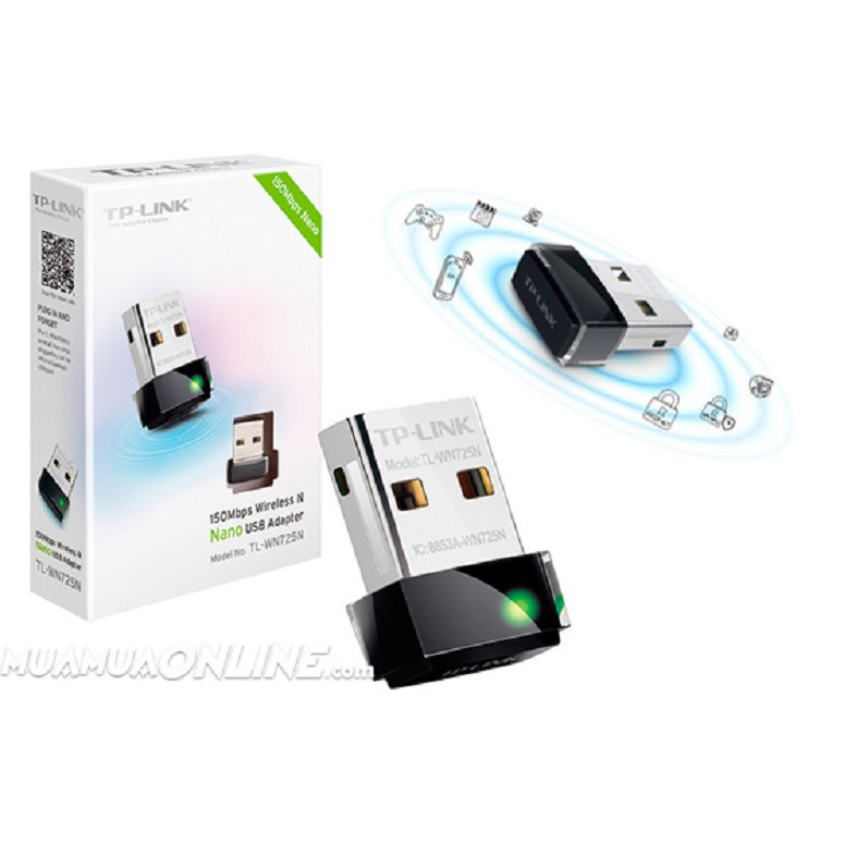 Usb Thu Wifi Tp-Link Wn-725N Nano Bắt Sóng Cực Mạnh | Shopee Việt Nam