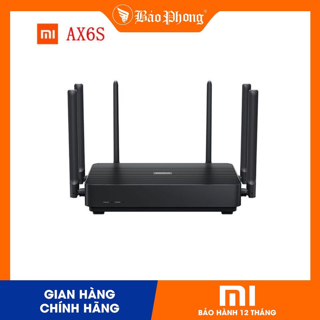 Bộ phát Wifi Router Xiaomi Redmi AX6S hỗ trợ - Wifi 6 - Mesh - 248 thiết bị | Shopee Việt Nam