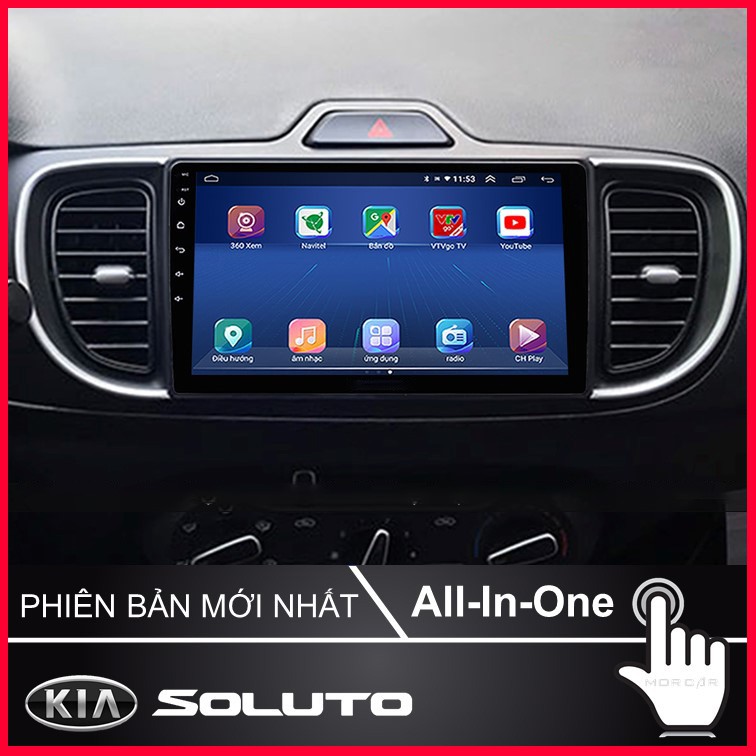 Màn hình android Kia Soluto Ram 2/32GB cắm sim 4G | Shopee Việt Nam