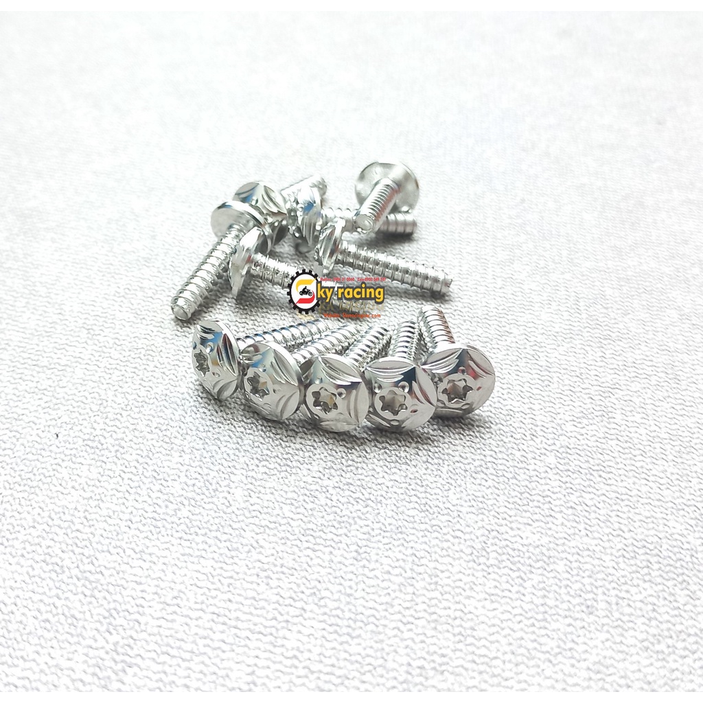 Ốc inox 304 4li 5li dù 5 cạnh gắn nhiều vị trí | Shopee Việt Nam