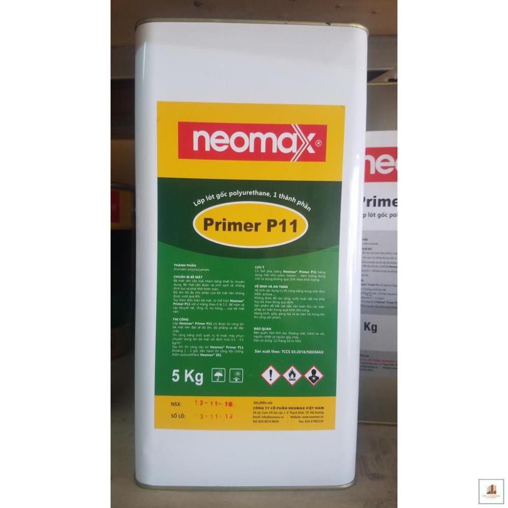 Neomax Primer P11 - Hộp 5Kg - Lớp lót gốc polyurethane, một thành phần ...