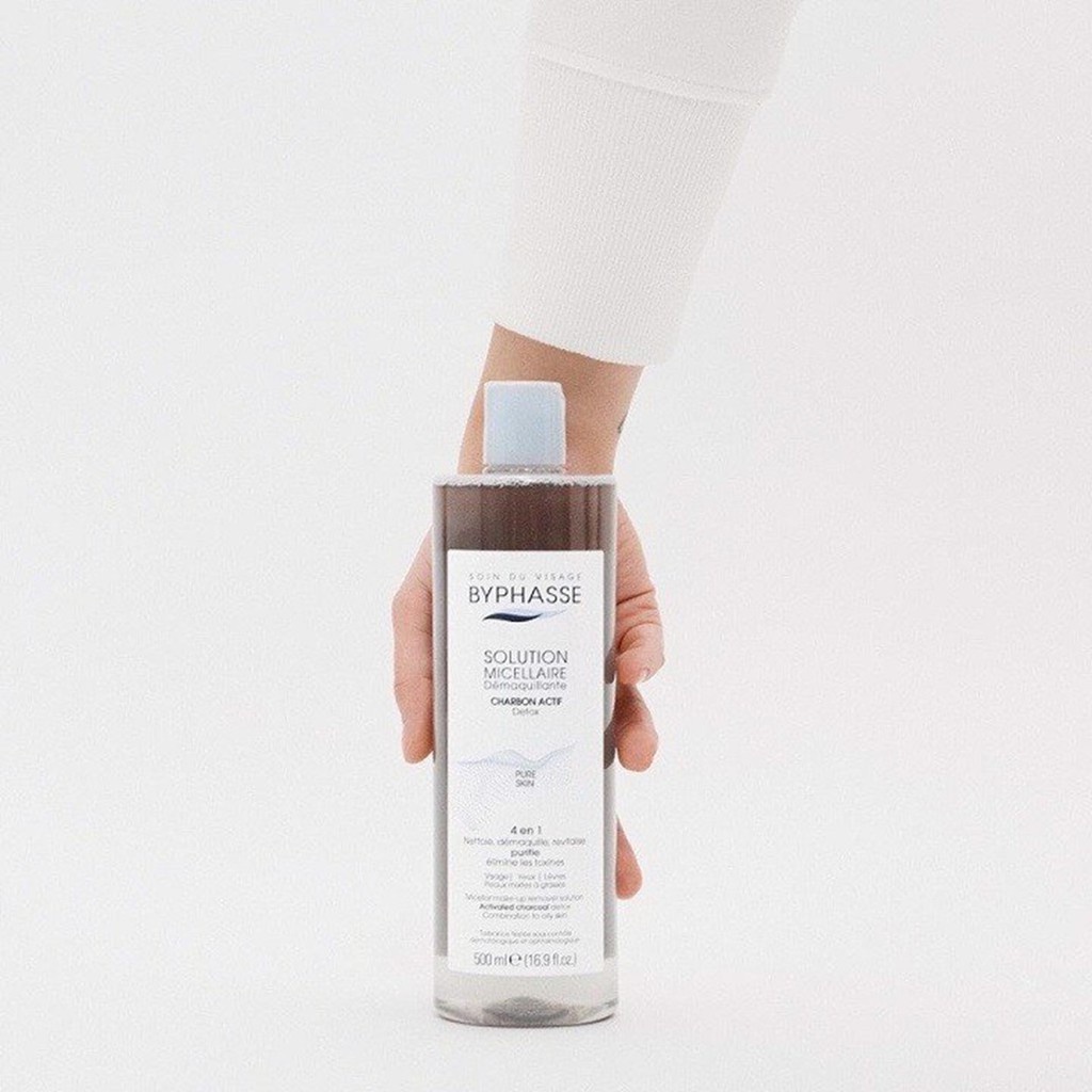 Nước Tẩy Trang Than Hoạt Tính Byphasse Charbon Micellar Make-up Remover ...