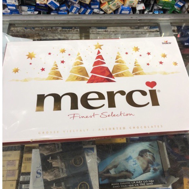 Socola MERCI Finest Selection hộp 400g | Shopee Việt Nam