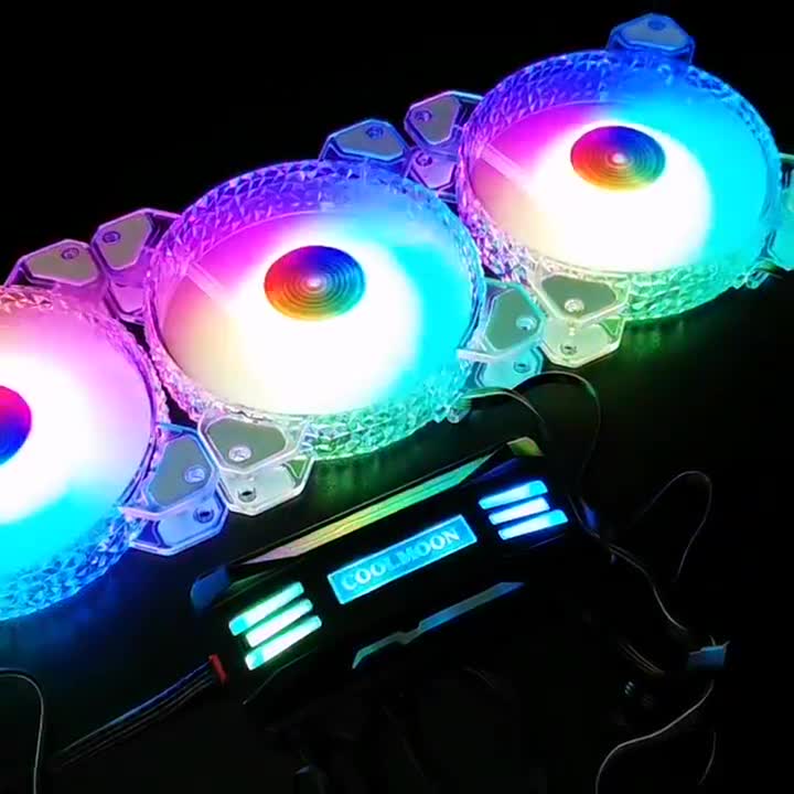 Hub CoolMoon P-ARGB v2, 8 cổng 4 pin PWM + 10 cổng Led 3 pin 5V-ARGB ...