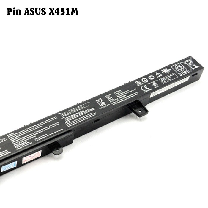 Pin dùng cho laptop ASUS X451 X551 X451C X451CA X551C (Đen) | Shopee ...