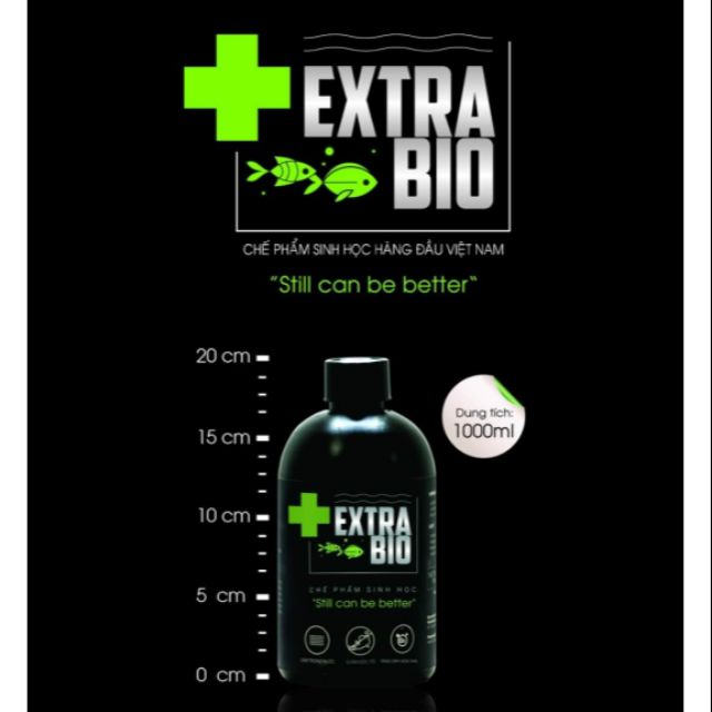 Chế phẩm sinh học Extra Bio vi sinh hồ cá, vi sinh làm trong nước | Shopee Việt Nam
