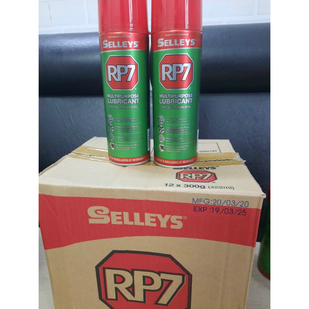 Thùng 12 chai RP7 CHAI XỊT CHỐNG RỈ SÉT 350g | Shopee Việt Nam