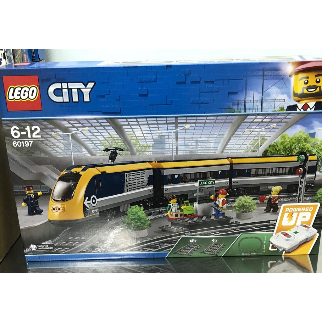 [CÓ SẴN] LEGO 60197 - City - Passenger Train - Tàu lửa siêu tốc [HỘP ...