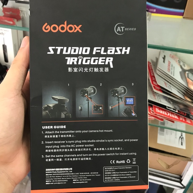 Trigger Godox AT-16 Studio Flash | Shopee Việt Nam