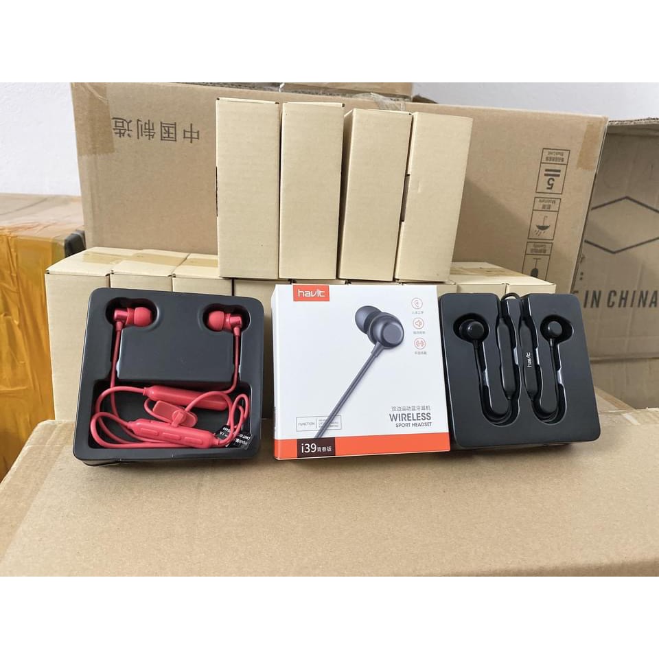 Tai Nghe Thể Thao Bluetooth Havit I39 - Chính Hãng- Chống nước | Shopee ...