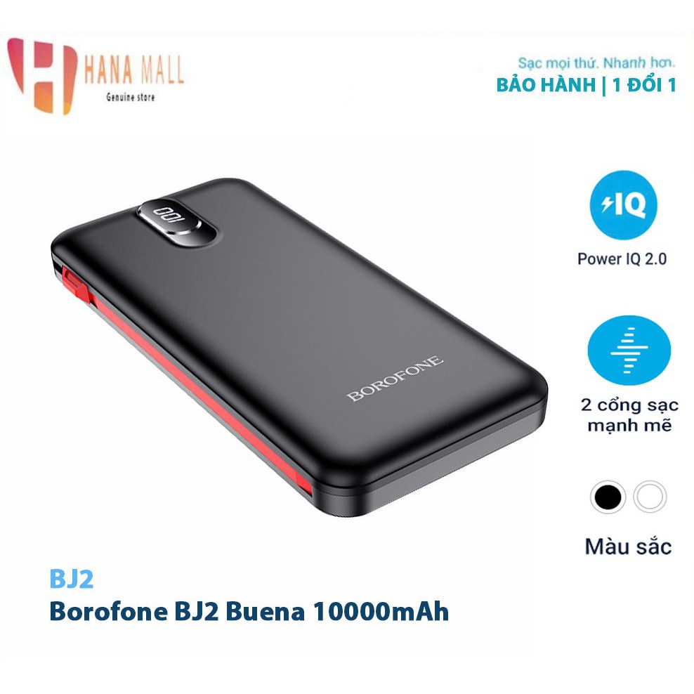 Pin Sạc Dự Phòng Borofone BJ2 Buena 10000mAh | Shopee Việt Nam
