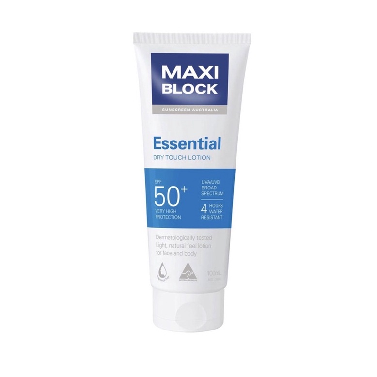 Kem chống nắng MaxiBlock Essential Dry Touch Lotion SPF50+ 1000ml(dùng ...