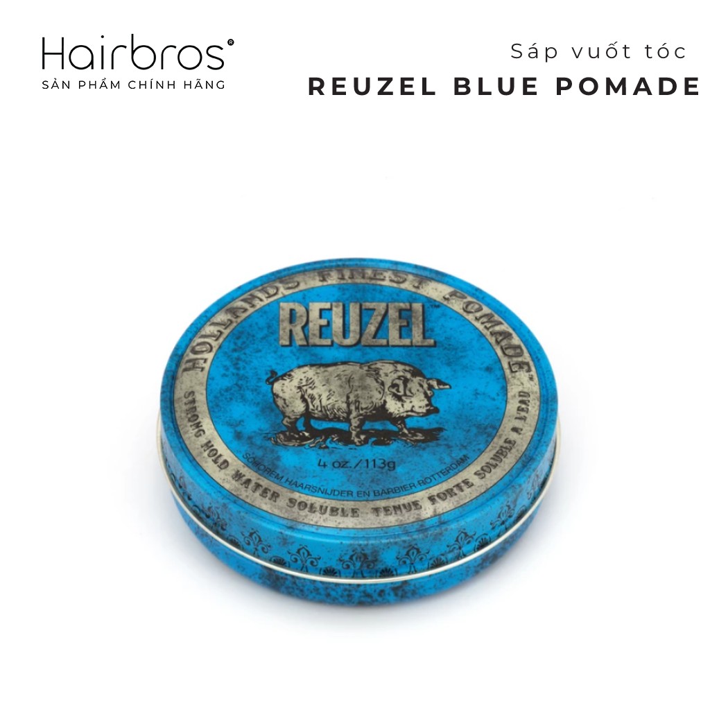 Sáp vuốt tóc Reuzel Blue Pomade - Water Base Pomade, Gel Pomade - 35gr ...