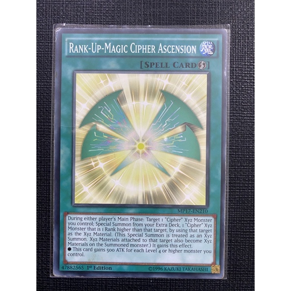 Thẻ bài Rank-Up-Magic Cipher Ascension | Shopee Việt Nam