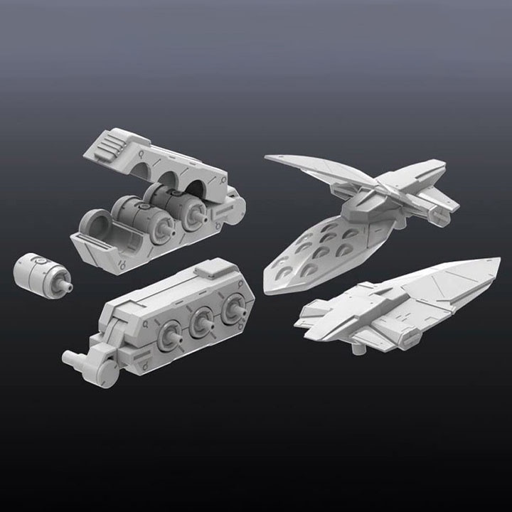 MÔ HÌNH LẮP RÁP GUNPLA - BANDAI - Builders Parts MS Funnel 01 | Shopee ...