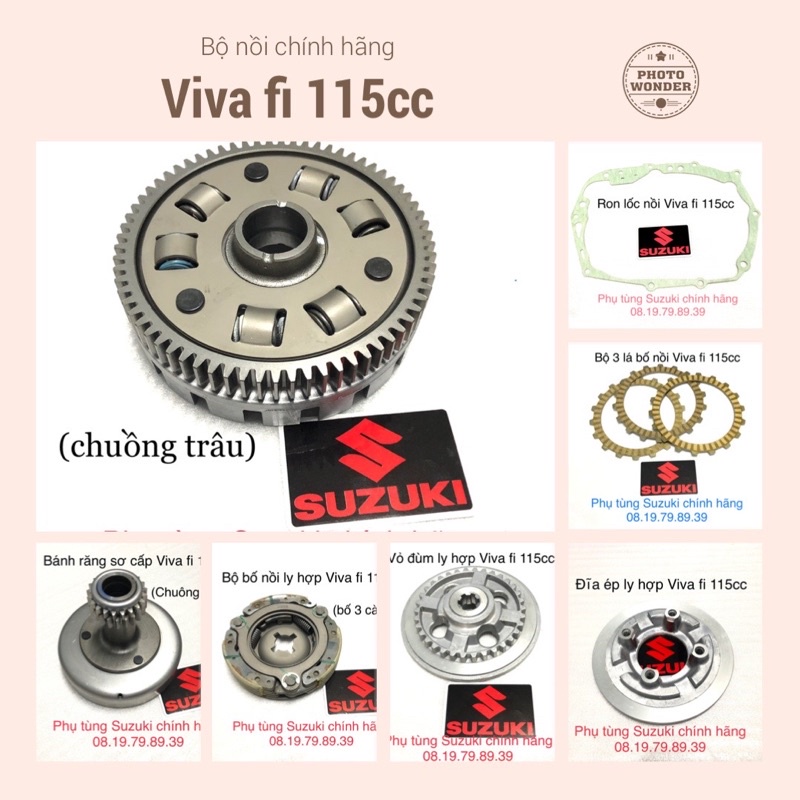 Bộ nồi Suzuki Viva fi 115cc | Shopee Việt Nam