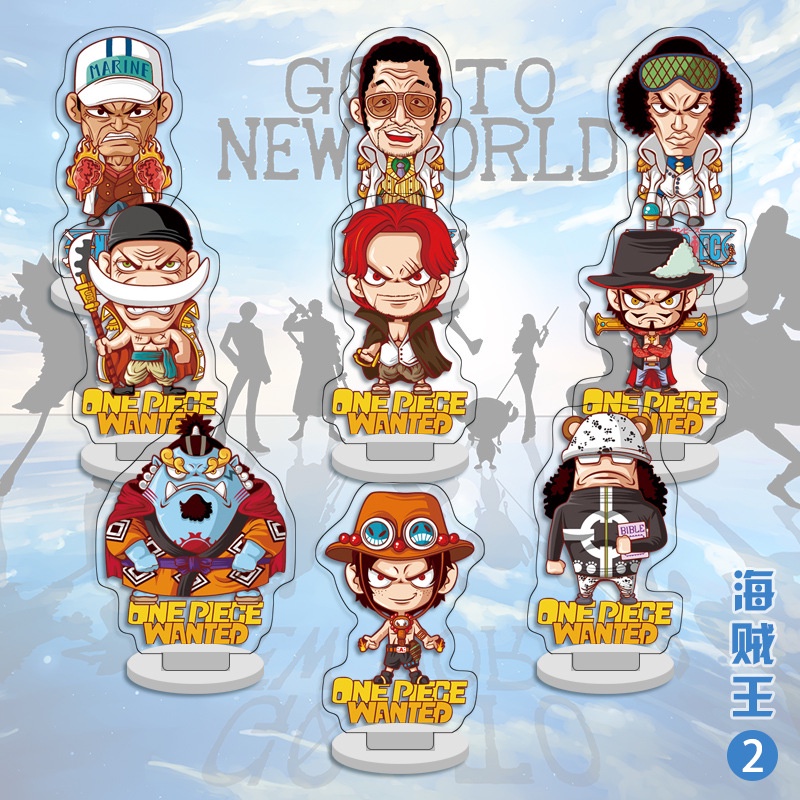[ORD] SET 9 STANDEE ANIME ONE PIECE, KIMETSU NO YAIBA, GENSHIN IMPACT ...