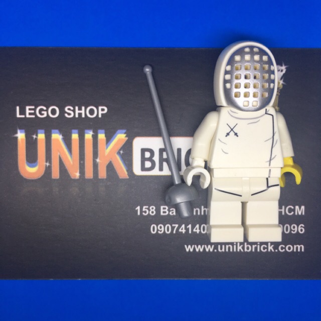 Lego UNIK BRICK Fencer - Kiếm sĩ trong Minifigures Series 13 chính hãng ...