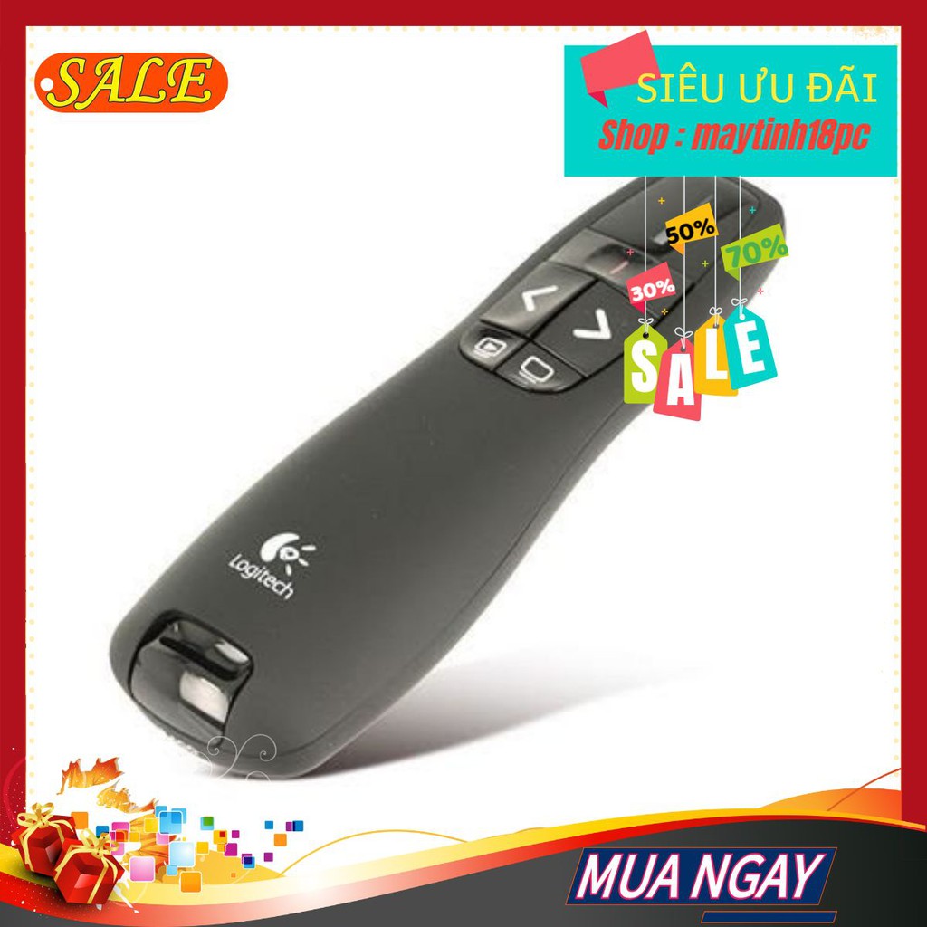 Bút trình chiếu logitech R400 tốt | Shopee Việt Nam