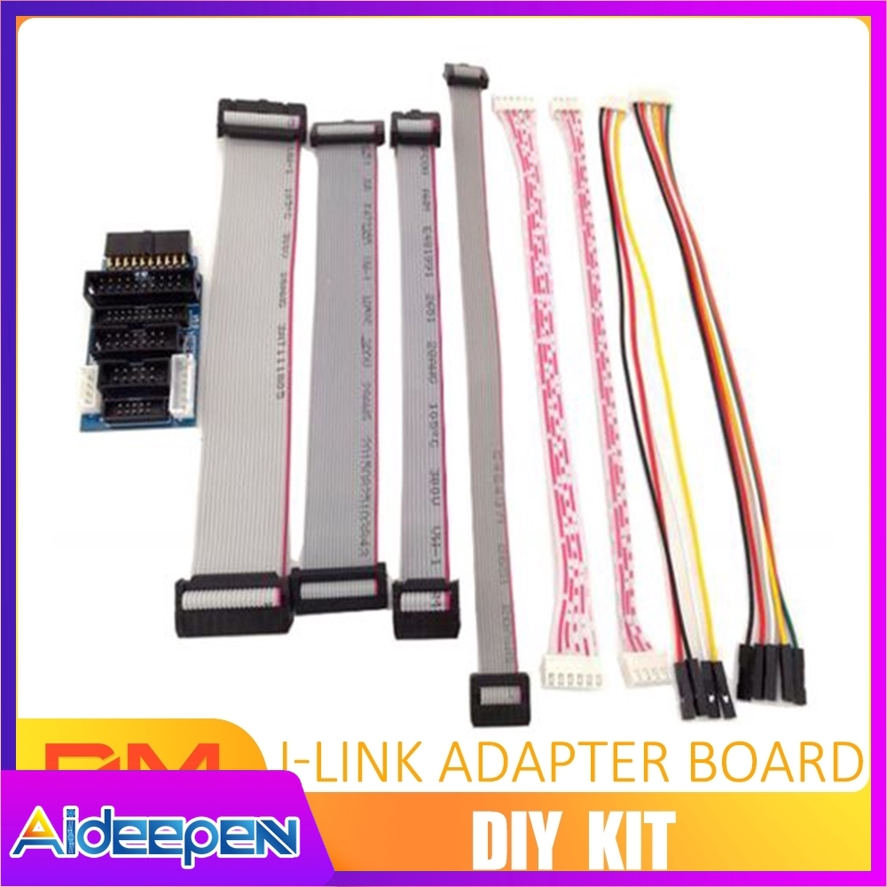 Bộ cáp chuyển đổi JLINK V8 V9 từ cổng JTAG sang SWD đa năng chuyên dụng cho ULINK2 STLINK DIY ...