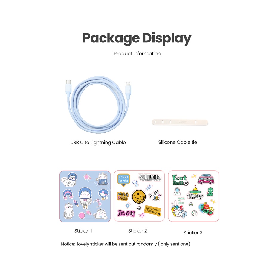 [Cáp CtoL] Cáp Sạc Nhanh UGREEN USB-C to L đạt MFi thích hợp iP14 trở xuống - US387 | Shopee ...