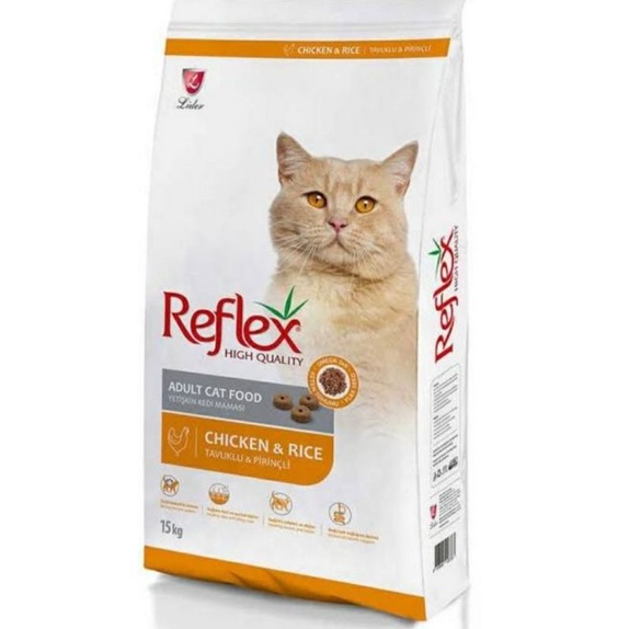 Reflex Adult Chicken and Rice 2kg - Thức ăn hạt khô cho mèo từ 1 tuổi ...