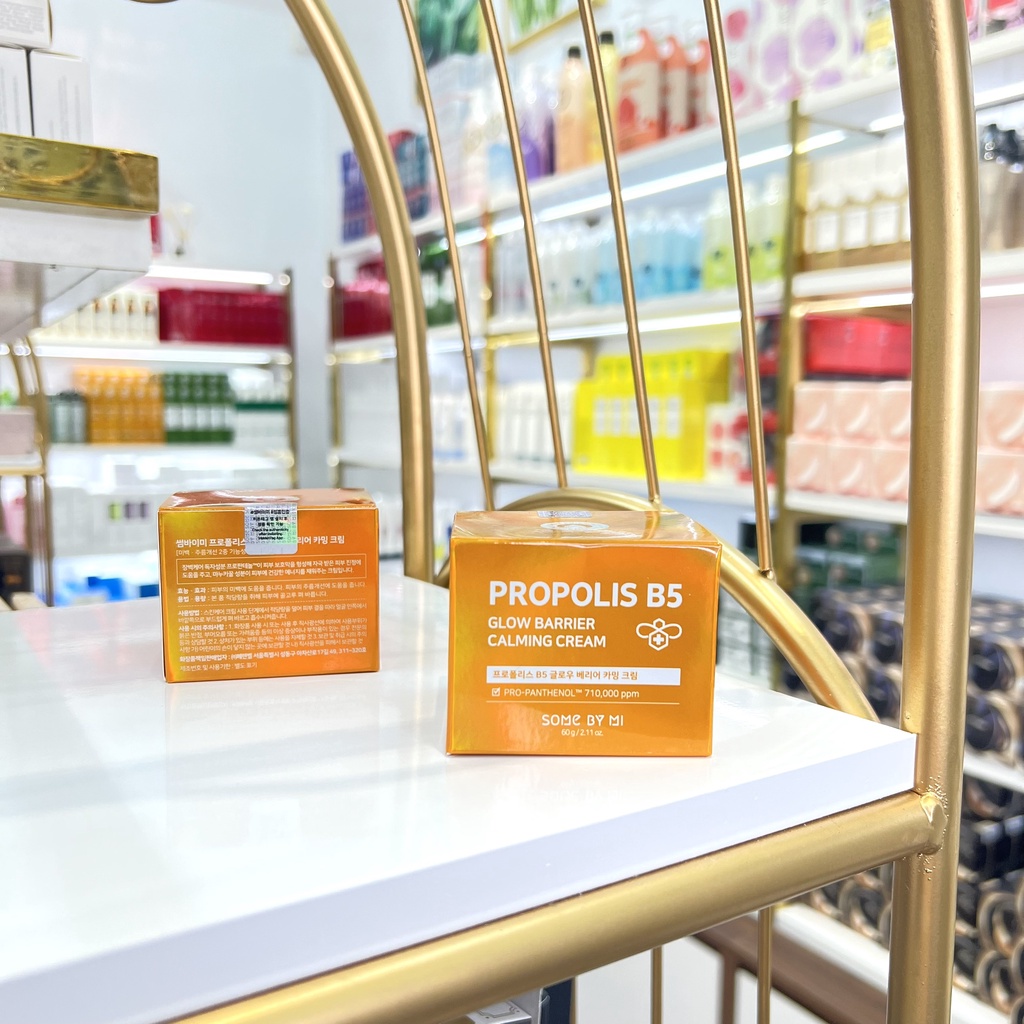 (CÓ BILL) Kem Dưỡng Phục Hồi Da SOMEBYMI Propolis B5 Glow Barrier Calming Cream 60g | Shopee ...