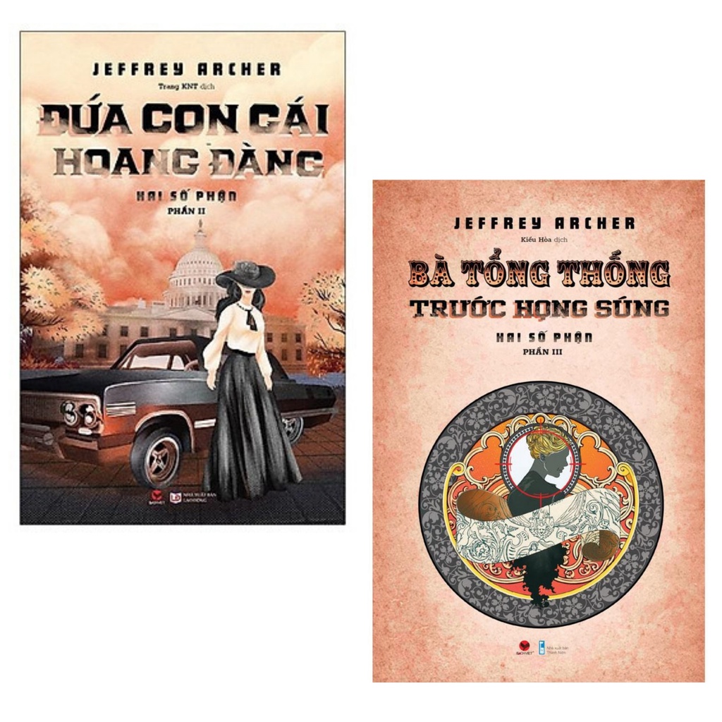 Sách combo 2c Bà Tổng Thống Trước Họng Súng + Đứa con gái hoang đàng bv ...