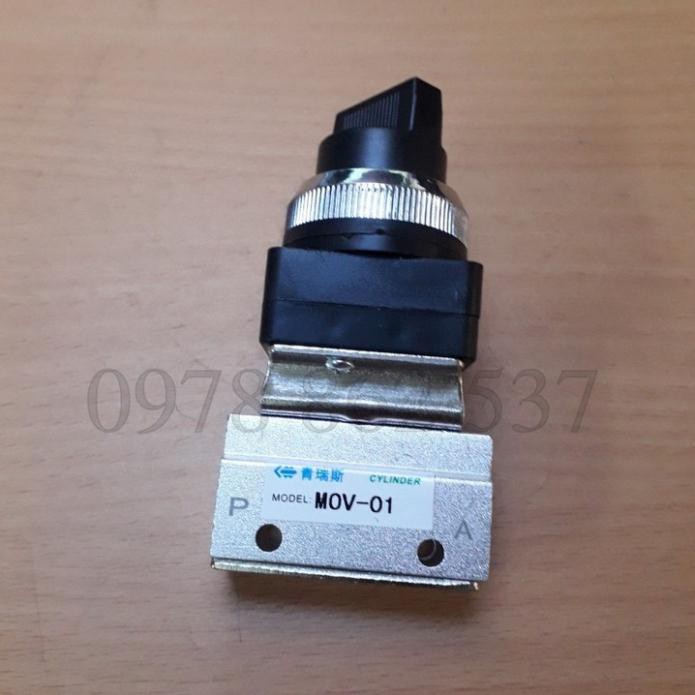 Công tắc ON-OFF 2 vị trí khí nén MOV-01 ren 9,6mm | Shopee Việt Nam