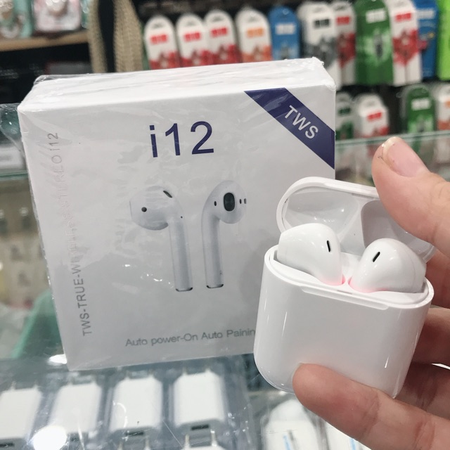 Tai nghe earpod i12 chính hãng | Shopee Việt Nam