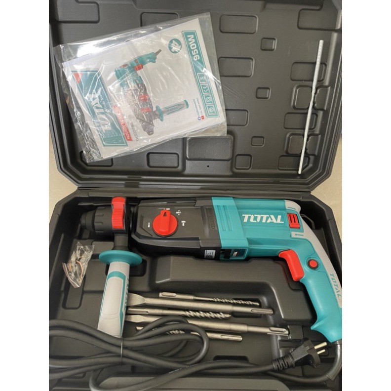 [CHÍNH HÃNG] Máy Khoan Búa TOTAL TH309288 - Khoan Bê Tông (950W) , Giá ...