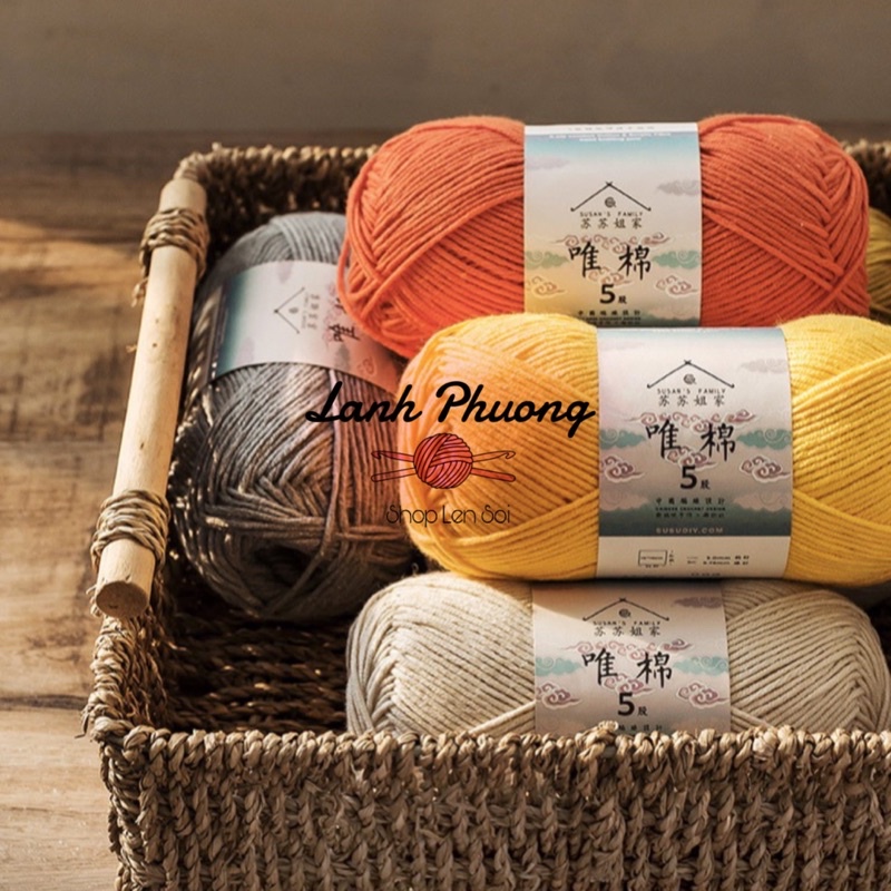 Len Susan 5 Đan Móc Thú, Áo, Khăn 100gr (bảng 1) | Shopee Việt Nam