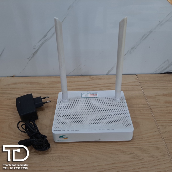 Modem wifi GPON H646EW Viet.tel 2 râu cũ sóng khỏe dùng làm bộ phát ...