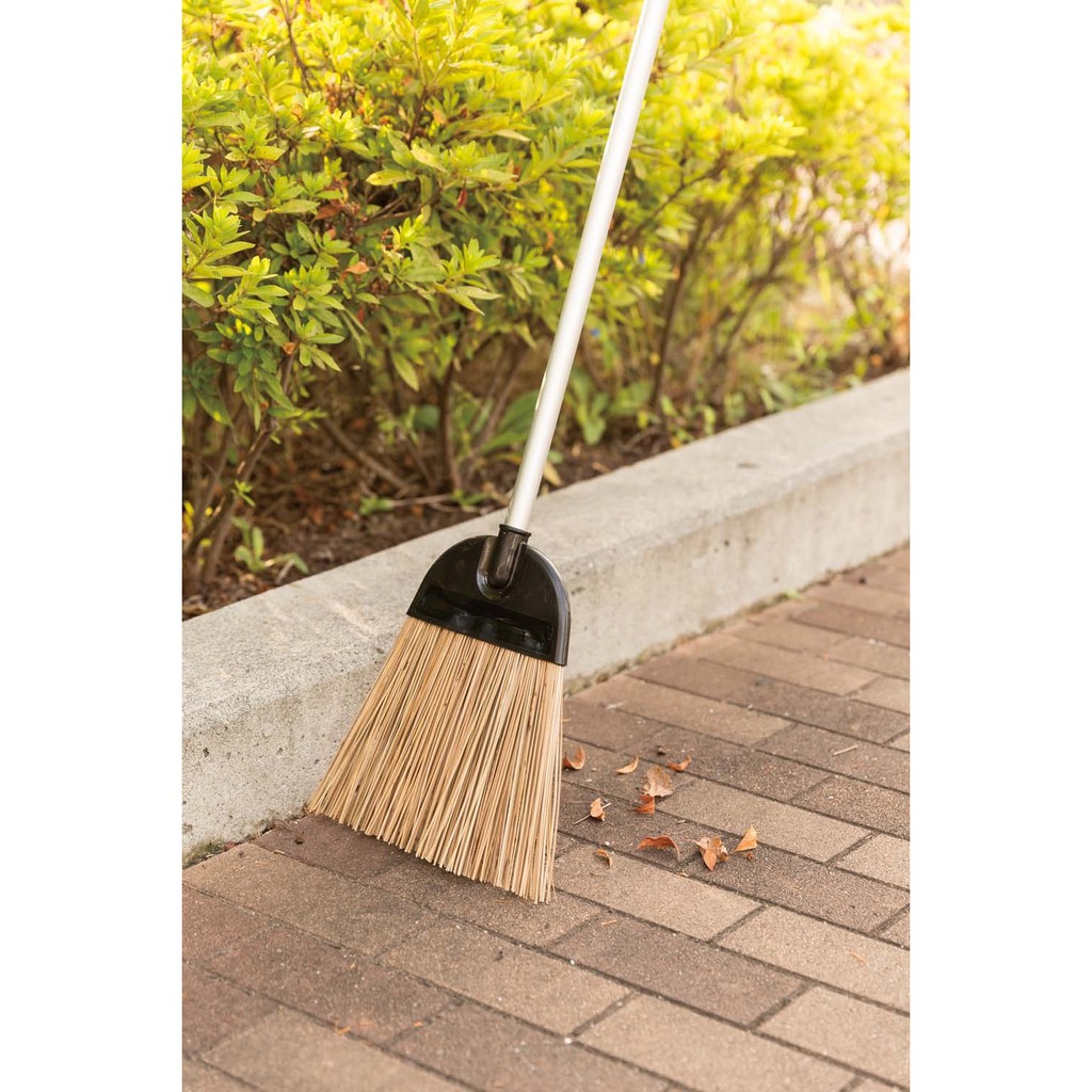 Chổi quét sân vườn cán dài nhôm xương dừa siêu nhẹ, bền CONDOR JAPAN ...