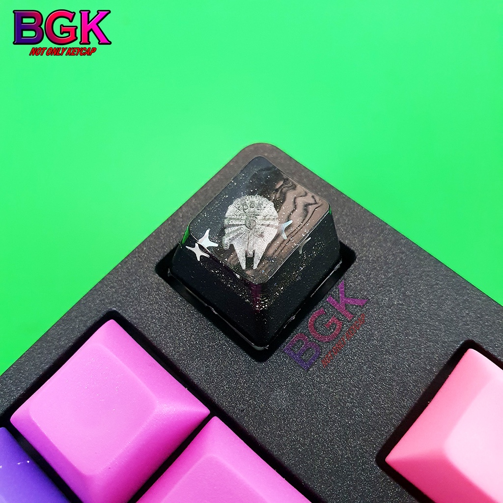 Keycap Lẻ hình phi thuyền trong Star War OEM profile ( keycap resin độc ...