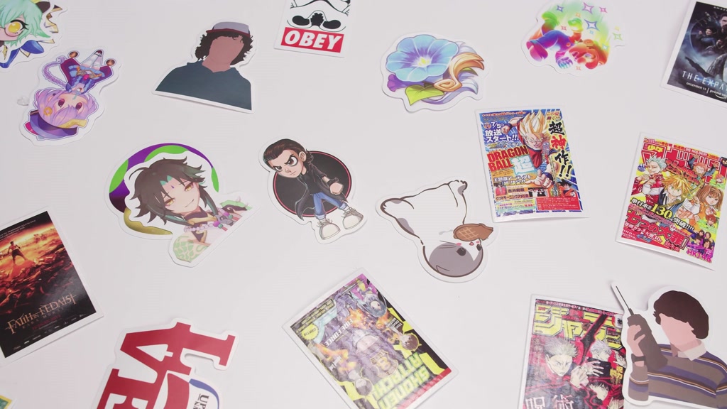 Bộ, Set 50 Sticker, Hình Dán Bocchi The Rock hoạt hình anime,movie ...