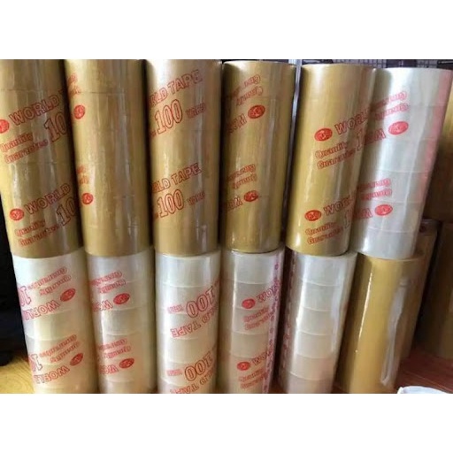 Băng keo trong, băng keo đục 100Y, bản rộng 5cm, siêu dính | Shopee Việt Nam