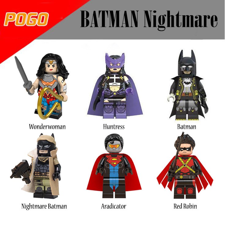 Đồ chơi lắp ráp Minifigures nhân vật Batman : Batman Nightmare | Shopee ...