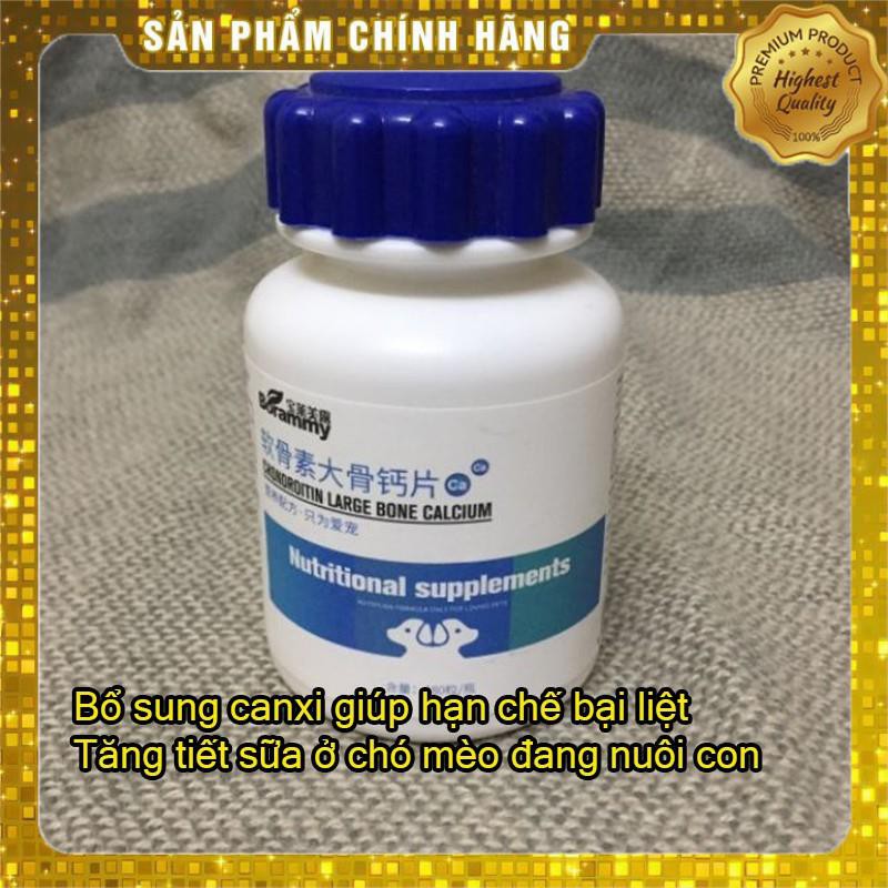Canxi cho chó mèo BORAMMY hỗ trợ chắc xương, calcium, vitamin - thiếu ...
