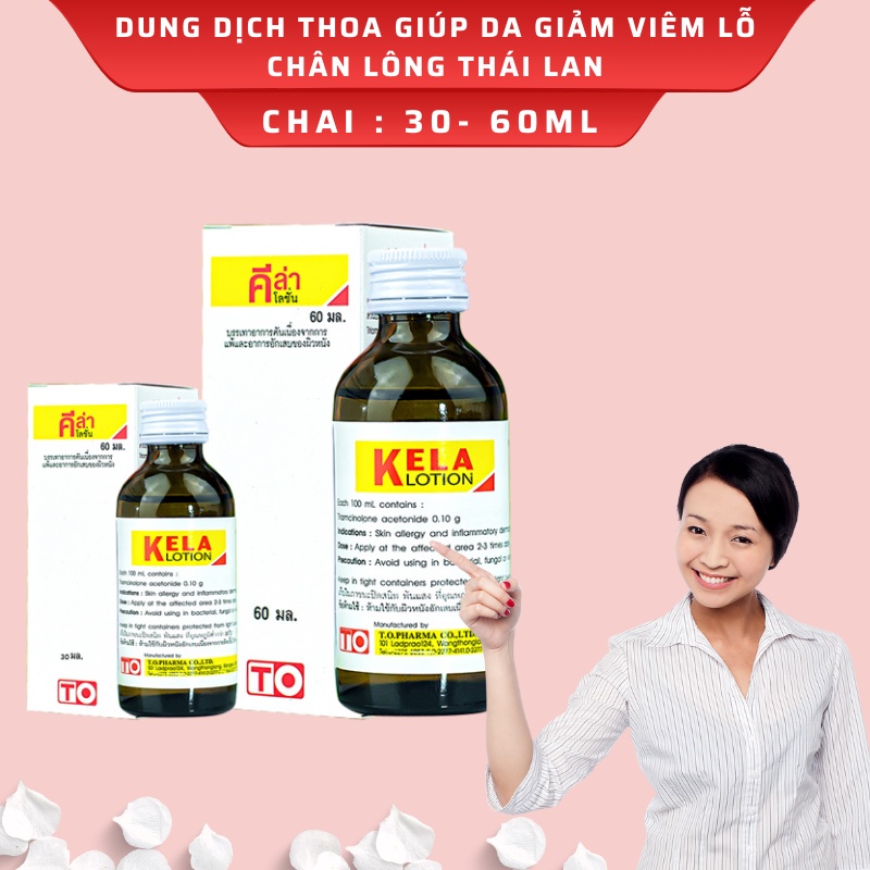 kela lotion dùng cho viêm nang lông Thái Lan | Shopee Việt Nam