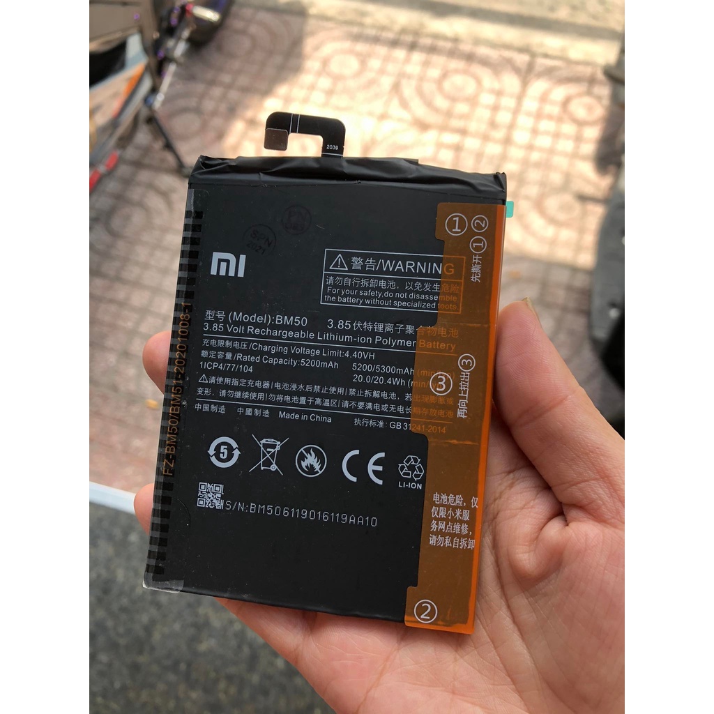 Pin Xiaomi Mi Max 2 BM50 Dung Lượng 5300 mah Zin Hãng Xiaomi Chất Lượng ...