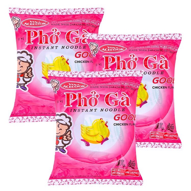 Combo 10 gói mì gà sợi phở Good Acecook | Shopee Việt Nam