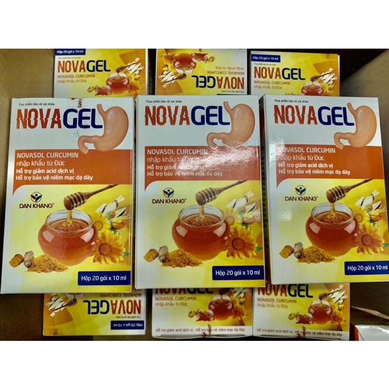 NOVAGEL - Hỗ trợ giảm acid dịch vị , Hỗ trợ bảo vệ niêm mạc dạ dày ...