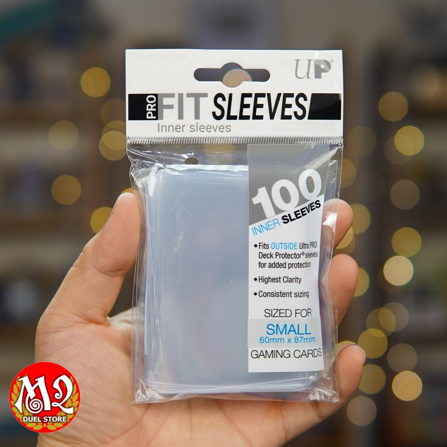 Bọc bài Yugioh Pro Perfect Fit Inner Sleeves - 100 cái 60x87mm vừa khít ...