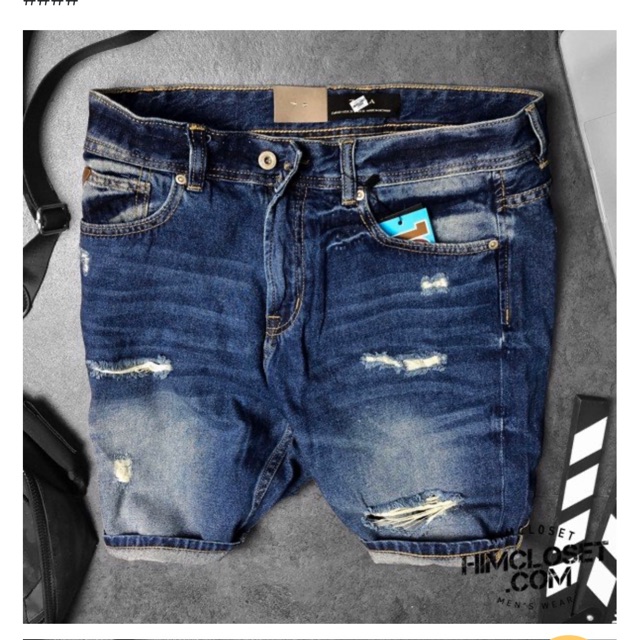 Short Jeans ZARA 1975 rách | Shopee Việt Nam